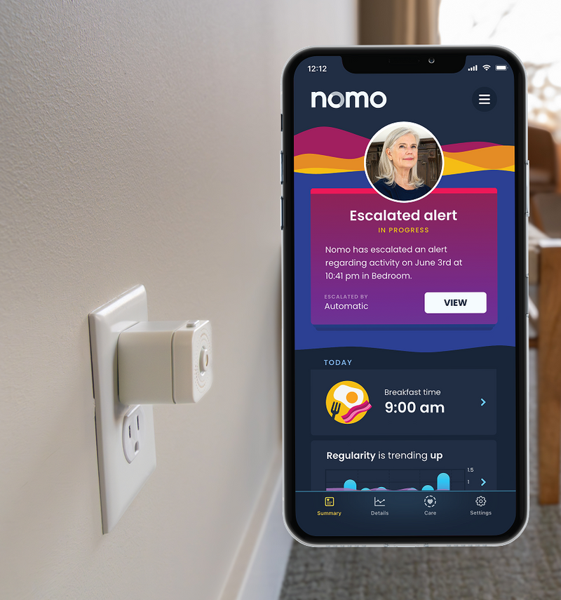 Meet Nomo Smart Care | The Smart Caregiver Alert System